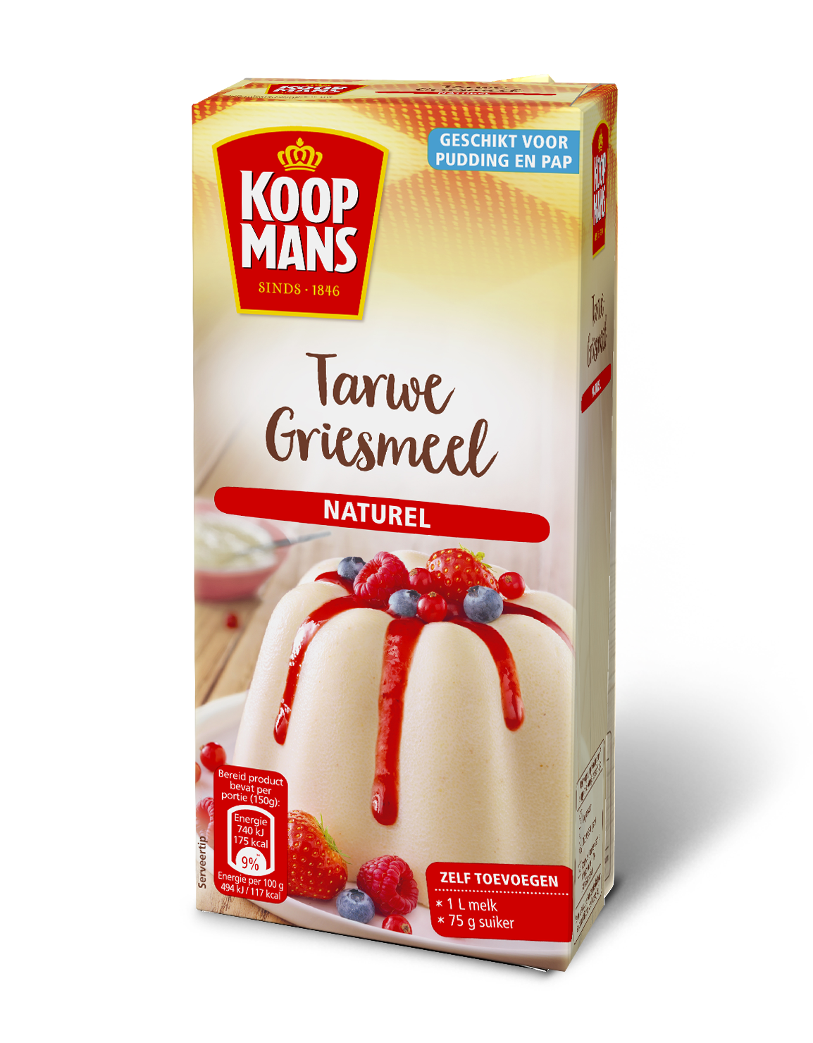 Griesmeel brood - Recept - Koopmans.com
