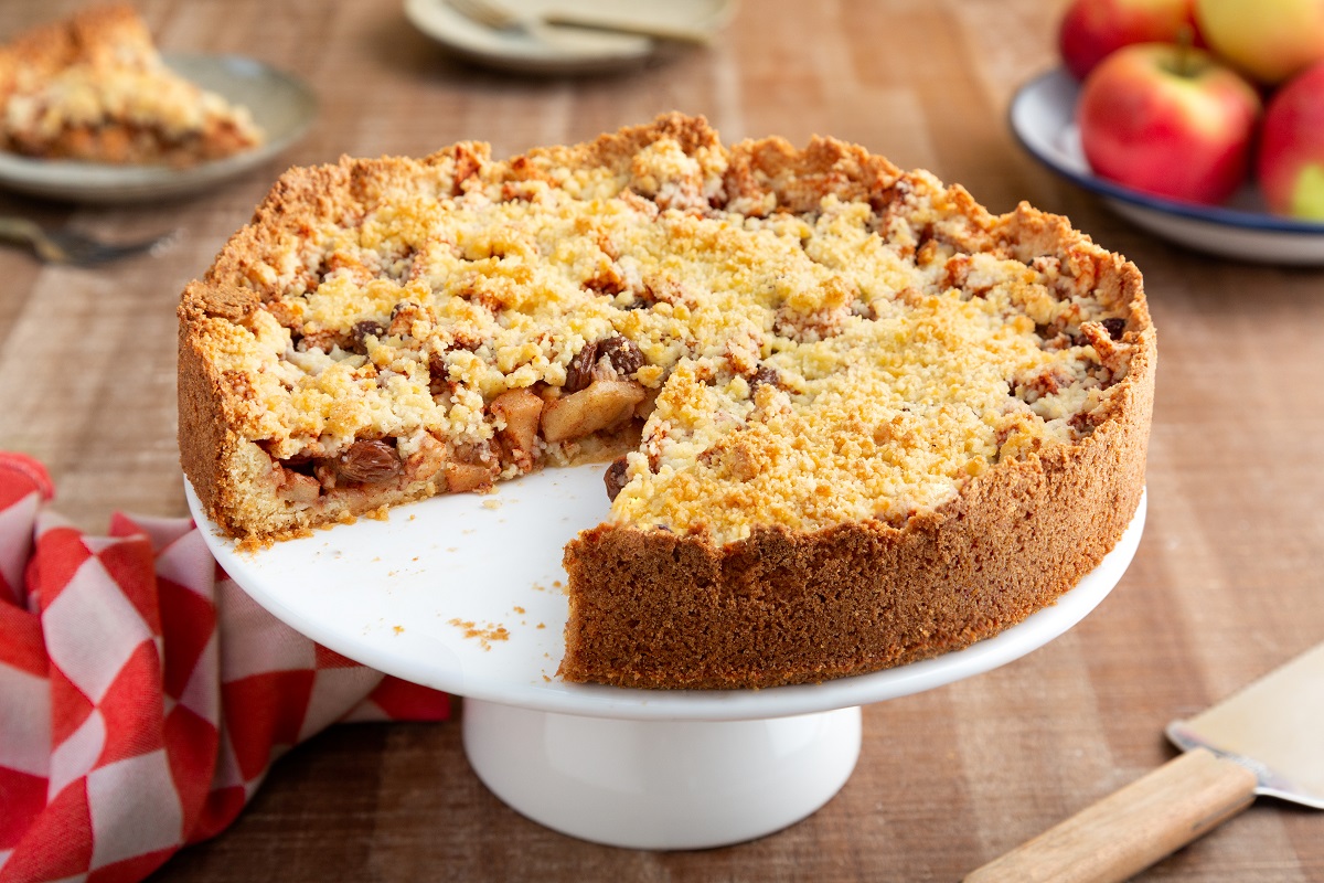 Recept: Appelkruimeltaart - Koopmans.com