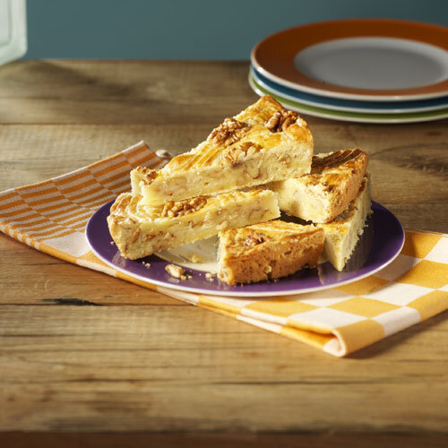 Boterkoek met walnoten en gember - Recept - Koopmans.com