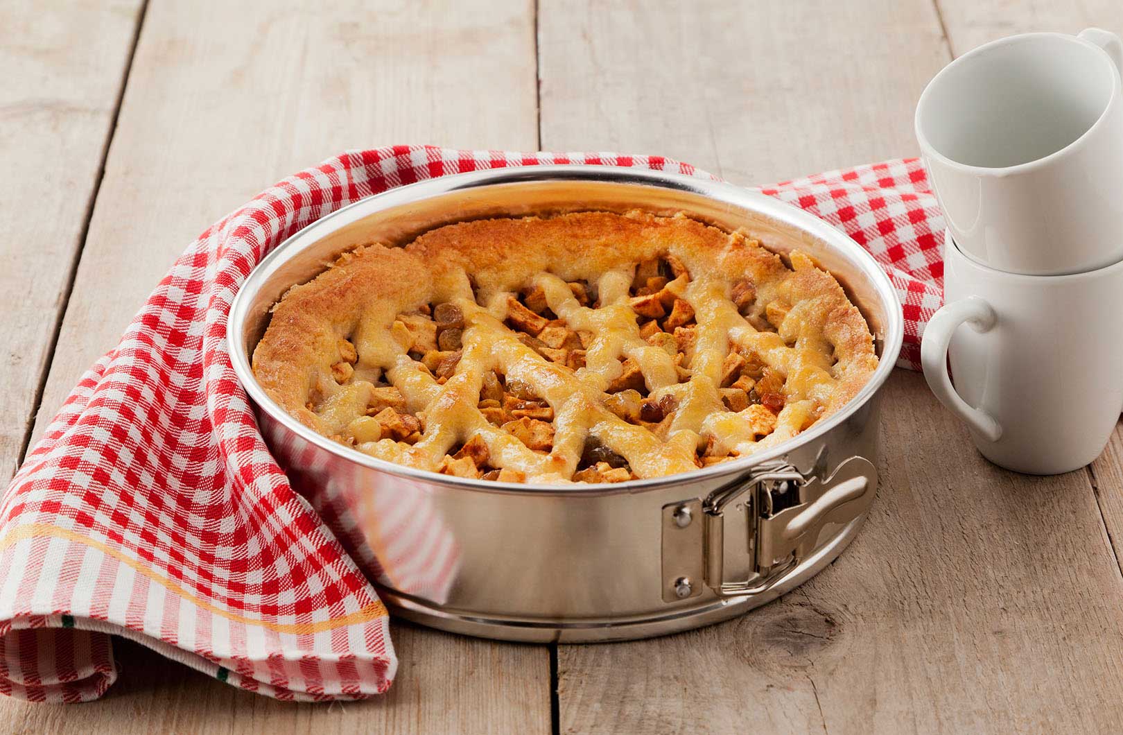 Appeltaart met custard recept - Koopmans.com - Koopmans.com