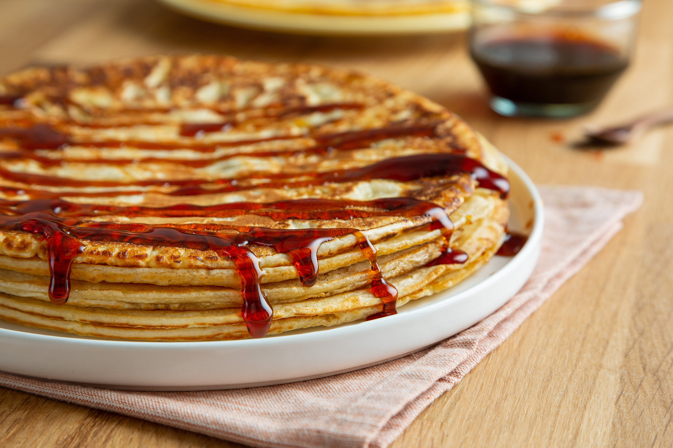 Recept: Pannenkoek met stroopwafel - Koopmans.com