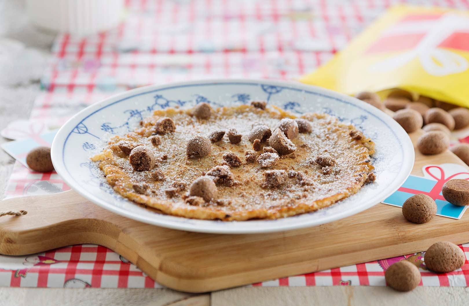Recept: Sinterklaas pannenkoek met kruidnoten - Koopmans.com